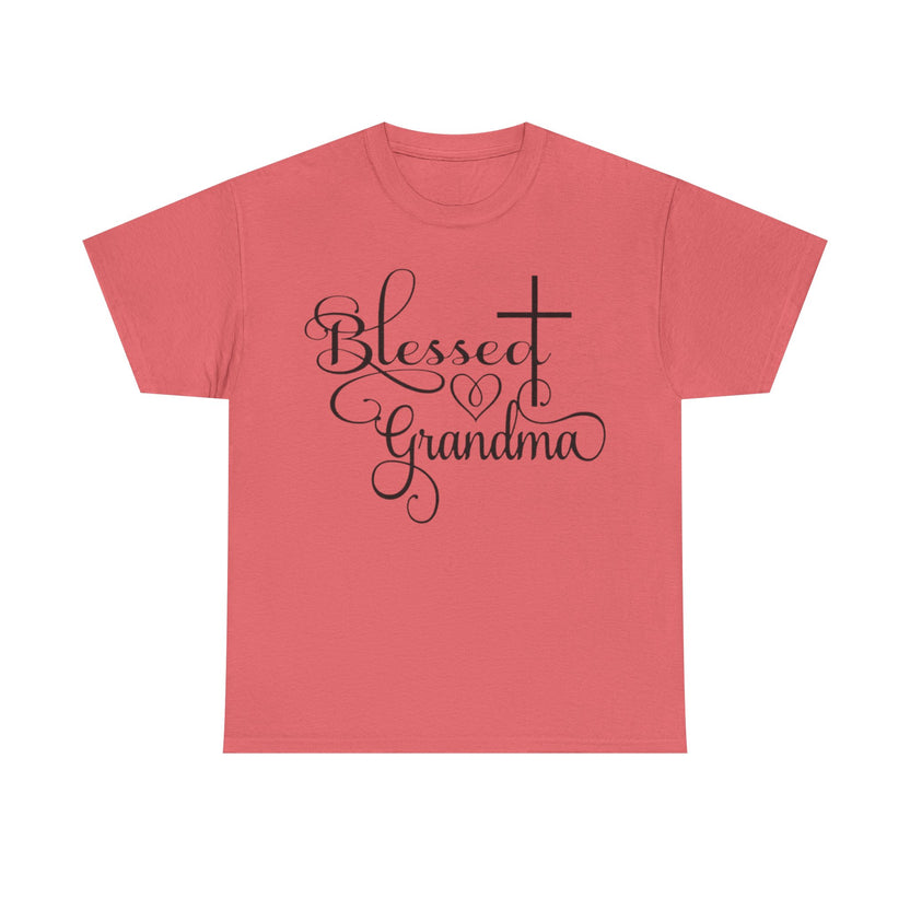 Blessed Grandma Christian T-Shirt, Faith Gift for Grandma, Mother’s Da ...